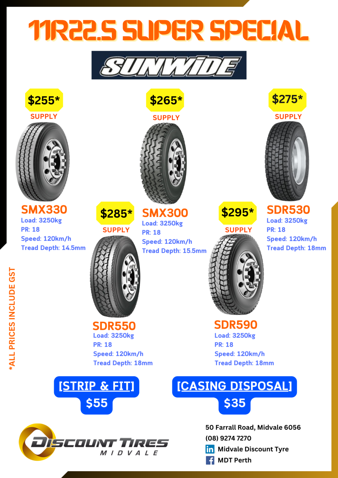 SUPER Special! - Midvale Discount Tyres